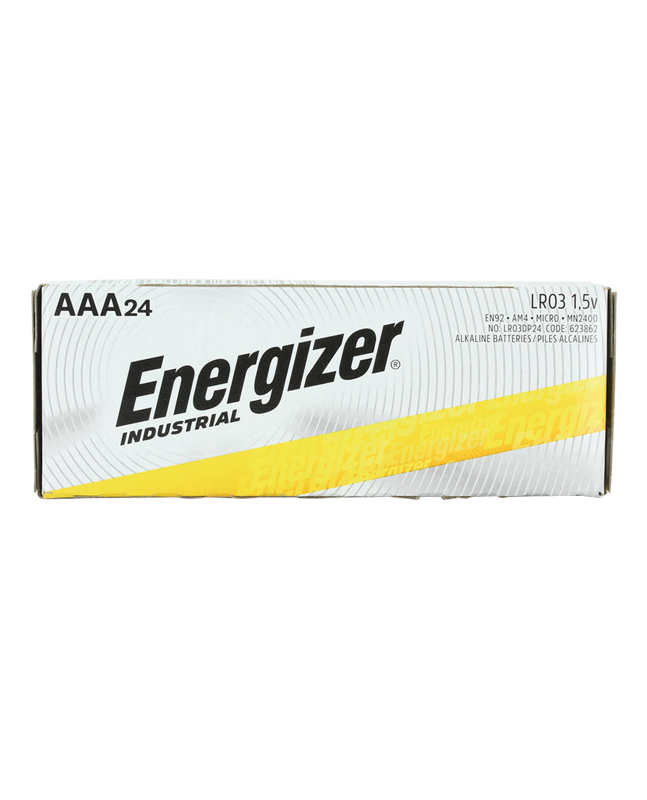 Energizer Battery Alkaline Industrial - AAA Box of 24 - Private Adventures