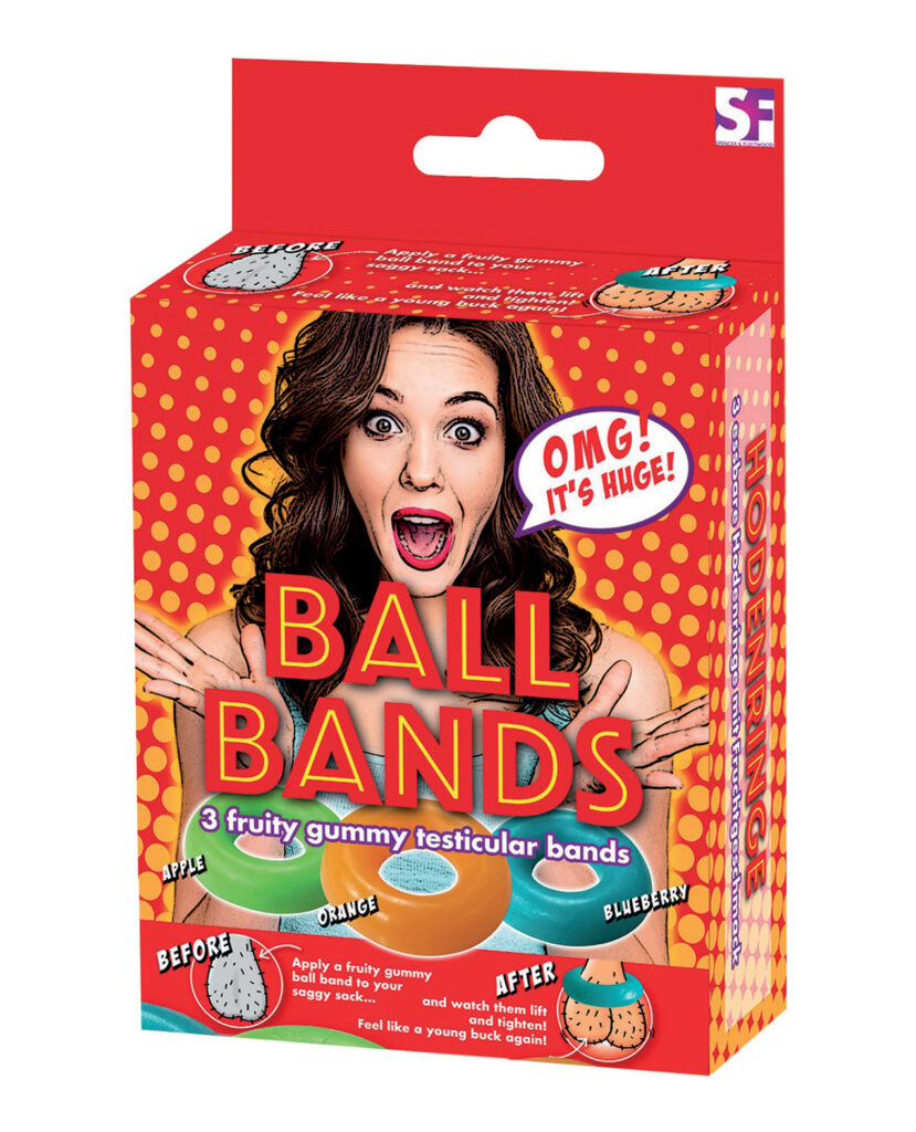 Gummy Ball Bands - 3 Pack Assorted Colors/Flavors - Private Adventures